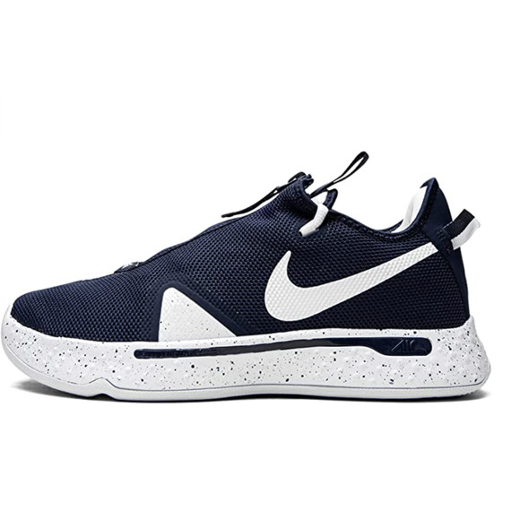 Nike | Shoes | Nike Pg 4 Team White Navy White Basketball Shoes Sneaker ...
